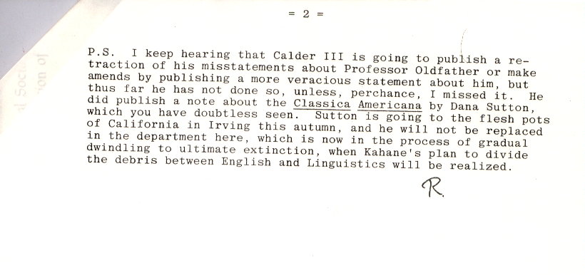 The Revilo P. Oliver Alphabetical Index