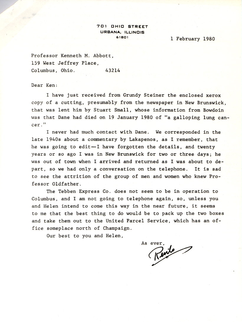 The Revilo P. Oliver Alphabetical Index