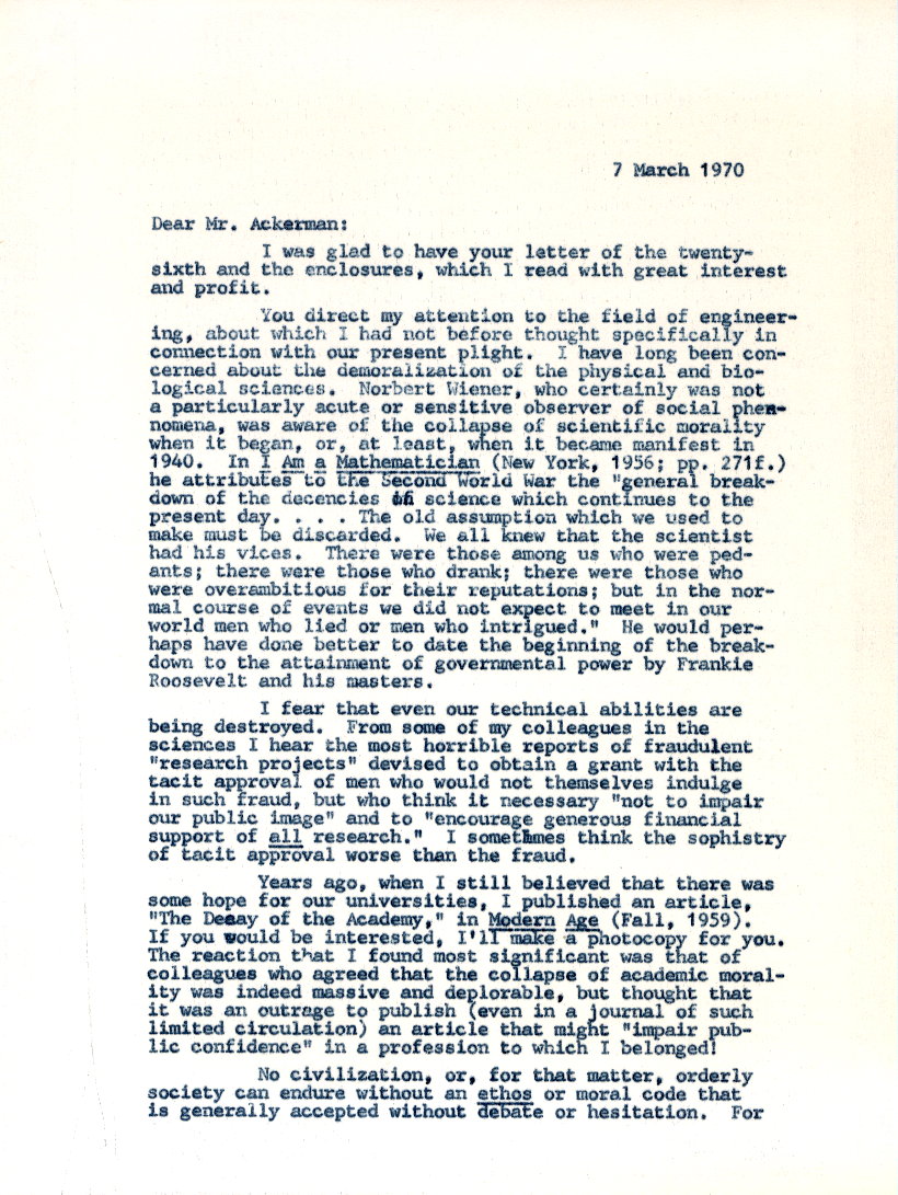 The Revilo P. Oliver Alphabetical Index