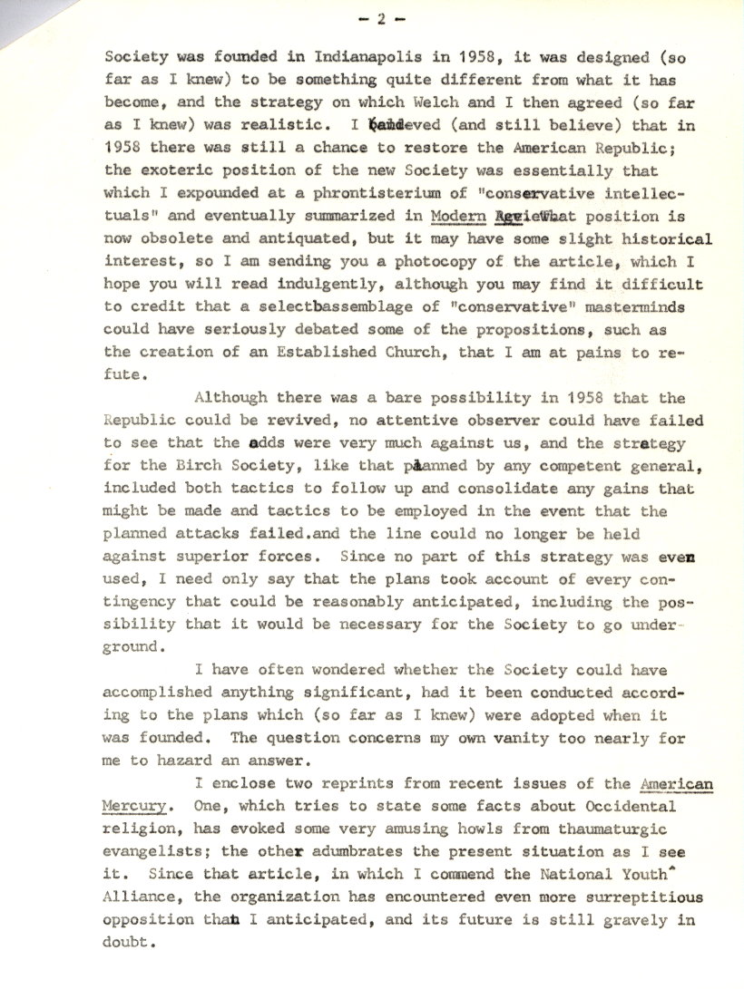 The Revilo P. Oliver Alphabetical Index